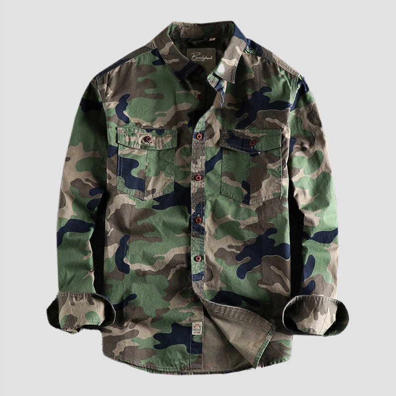 Dan Anthony Casual Camou Shirt – Beverlybased