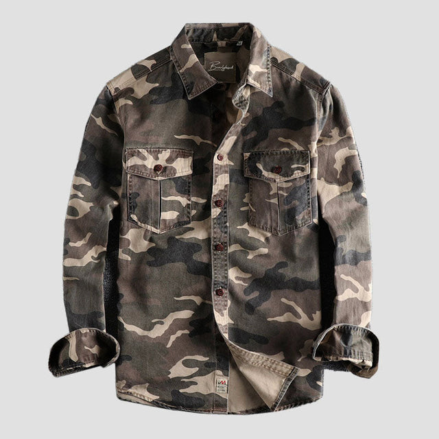 Dan Anthony Casual Camou Shirt – Beverlybased
