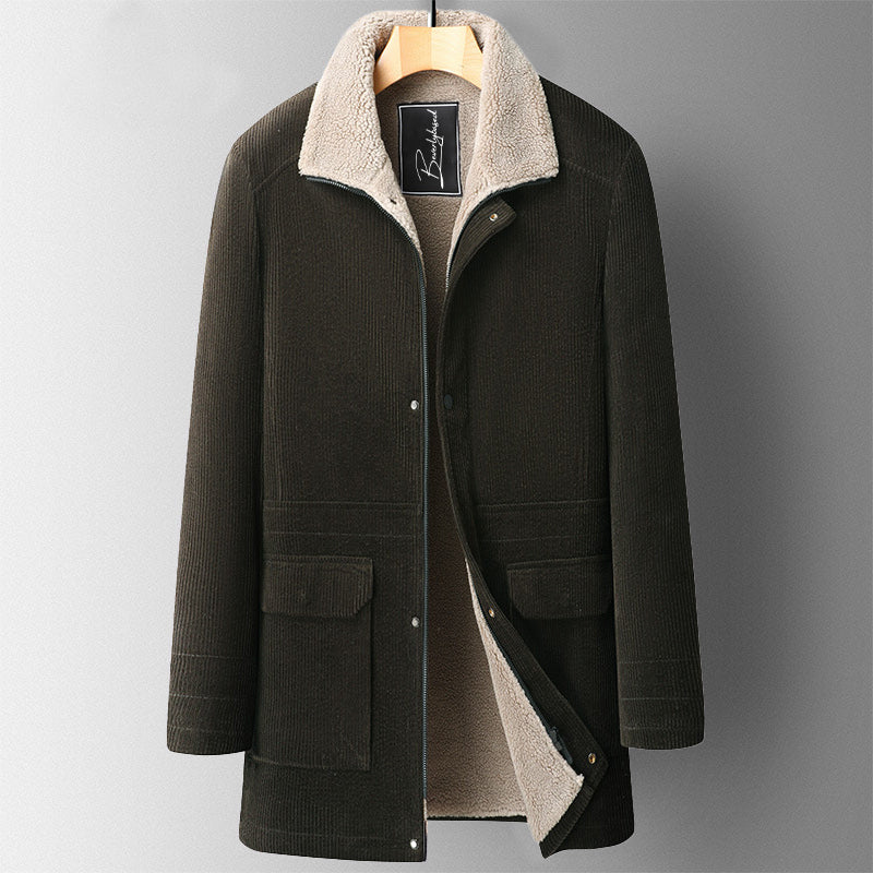 Dan Anthony Corduroy Warm Coat – Beverlybased