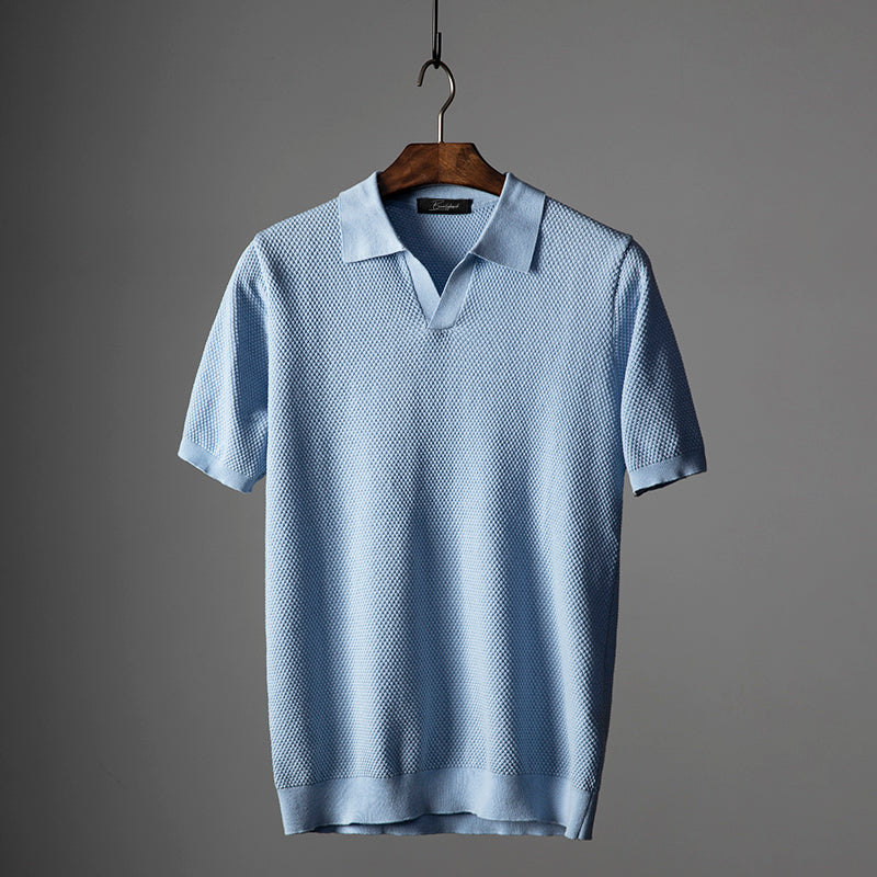 Dan Anthony Knitted Polo Shirt – Beverlybased